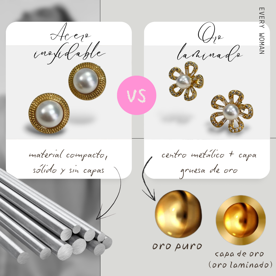 Every Woman | Acero inoxidable VS Oro laminado 💛
